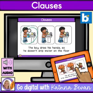 Clauses - Boom Cards