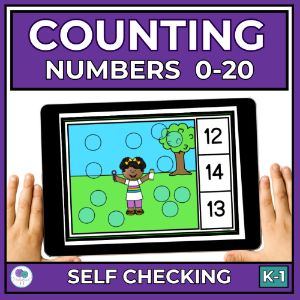 Counting Objects To 20 Math Game - Boom Cards