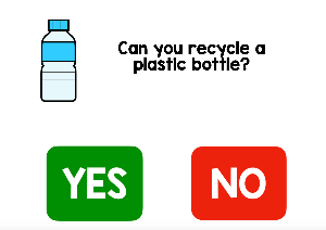 Recycling Yes/No Questions | Special Education - Boom Cards
