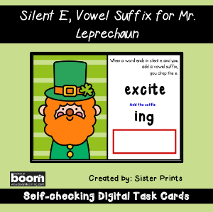 Find Boom Cards games and activities