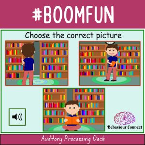 #BOOMFUN Auditory Processing with Verb Tenses (Deck 1)- With Audio ...