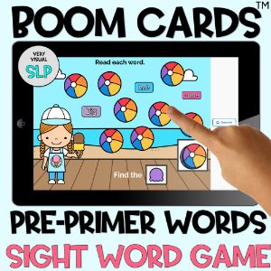 Find Boom Cards games and activities