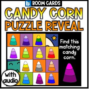 Candy Corn Halloween Matching - Boom Cards