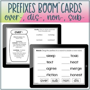 Prefixes Set 2 - Boom Cards