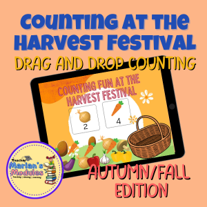 Counting Fun at the Harvest Festival - Boom Cards