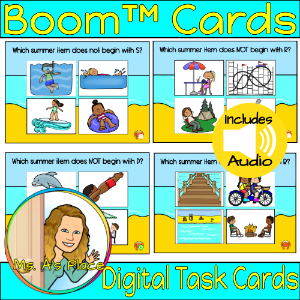 Find Boom Cards games and activities