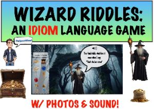 IDIOMS: A SPEECH AND LANGUAGE GAME - Boom Cards