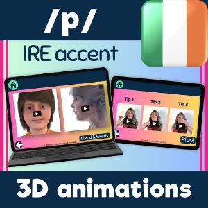 P Sound Articulation 3D Model DARA IRE Accent - Boom Cards