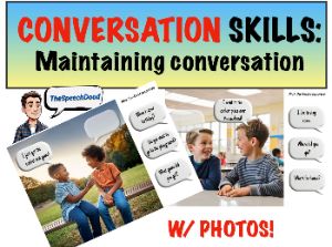 CONVERSATIONAL SKILLS: Maintaining Conversation! - Boom Cards