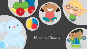 Modified Nouns - Boom Cards