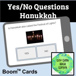 Hanukkah YES/NO Questions (Advanced) - Boom Cards