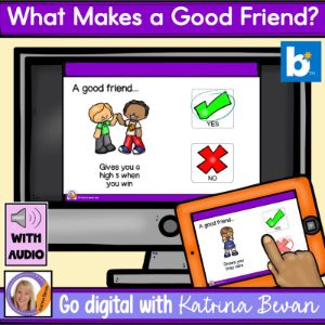 Friendship Skills: What makes a good friend? - Boom Cards