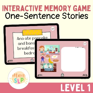 Short Stories: One Sentence Stories - Boom Cards