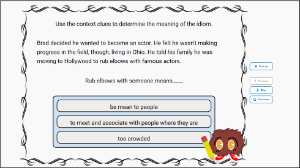 Reading Comprehension Idioms in Context Grade 3 Three CCSS's - Boom Cards