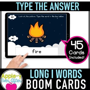 Long I - Type It Out- i_e, igh, ie - Boom Cards