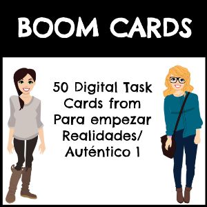 Para empezar: Realidades/Auténtico 1 - Boom Cards