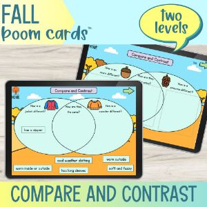 Fall Compare and Contrast - Boom Cards