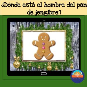 ¿Dónde está el hombre del pan de jengibre? - Boom Cards