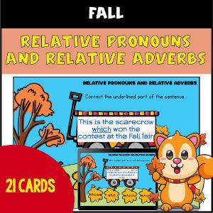 Find Boom Cards games and activities