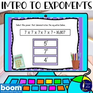 Find Boom Cards games and activities