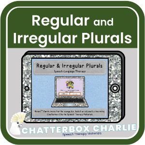 Regular and Irregular Plurals Ending Sounds S Z EZ - Boom Cards