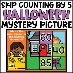 Halloween Skip Counting by 5 - Boom Cards