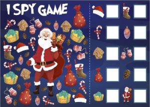 I Spy Christmas - Boom Cards