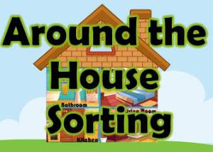 Around the House Sorting - Boom Cards