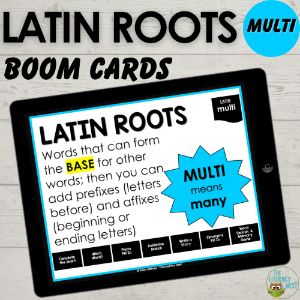 Find Boom Cards games and activities