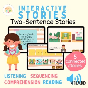 Short Interactive Stories: Two Sentence Stories (Ella's Activities ...