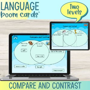 Compare and Contrast - Boom Cards