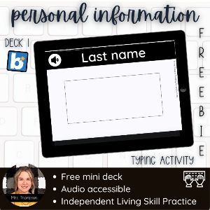 Find Boom Cards games and activities