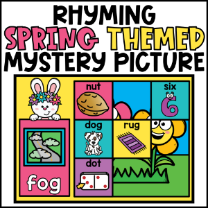 Spring Rhyming Words - Boom Cards
