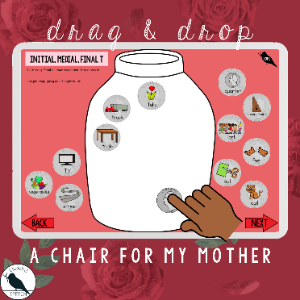 A Chair for My Mother Speech Therapy for Upper Elementary - Boom Cards