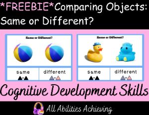 FREEBIE: Comparing Objects (Same or Different?) - Boom Cards