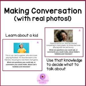 Making Conversation - Boom Cards