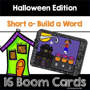 Short o-Halloween - Boom Cards