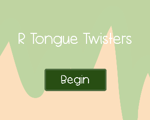 R Tongue Twisters - Boom Cards