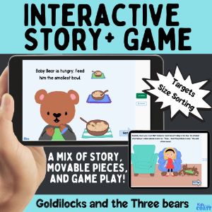 Goldilocks and the Three Bears - Boom Cards
