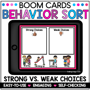 Behavior Sort - Boom Cards