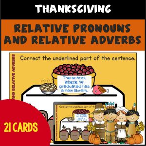 Find Boom Cards games and activities