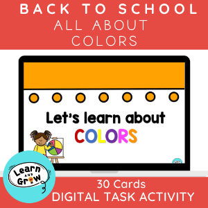 Find Boom Cards games and activities